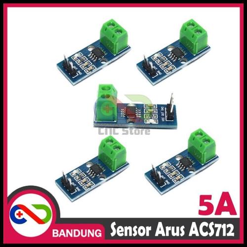 Jual Sensor Arus Acs712 5A Range Hall Current Sensor Module For Arduino ...