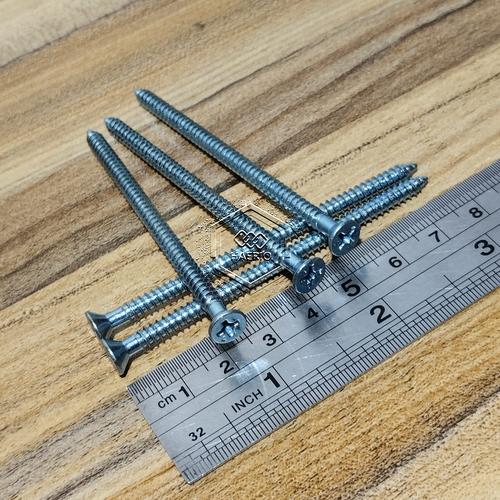 Jual SEKRUP SKRUP FH FAB F+AB TAPPING 8X3 PANJANG 7,5CM TAPING SCREW 8 ...
