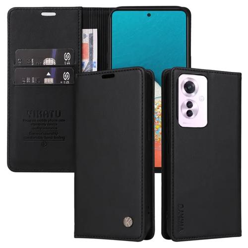 Jual Case Oppo Reno 11F 5G Flip Cover Dompet Kulit Leather Slot Kartu ...