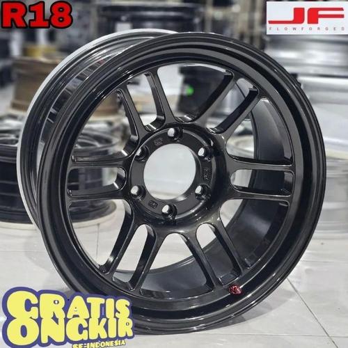 Jual velg mobil ring 18 WINCH RPT JF LUXURY FLOW FORMING velg racing mobil r18 Pajero Fortuner ...