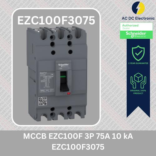 Promo Schneider MCCB 3P 75A EZC100F3075 10kA Cicil 0% 3x - Kota ...