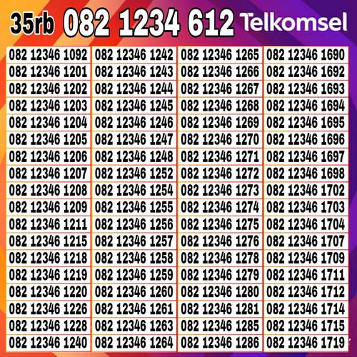 Jual Kartu perdana Telkomsel nomor cantik 1234 - Kota Bekasi ...