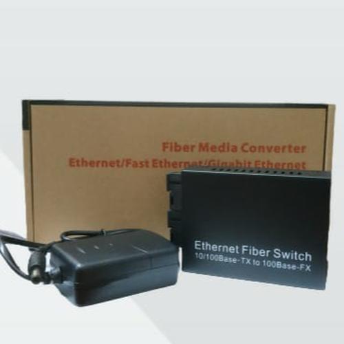 Promo Media Converter Fiber Ethernet 2FO 2LAN 10/100Mbps - Kab. Sleman ...