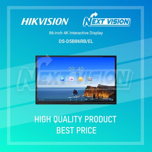 Jual DS-D5B86RB/EL - HIKVISION 86 INCH MONITOR 4K INTERACTIVE DISPLAY ...