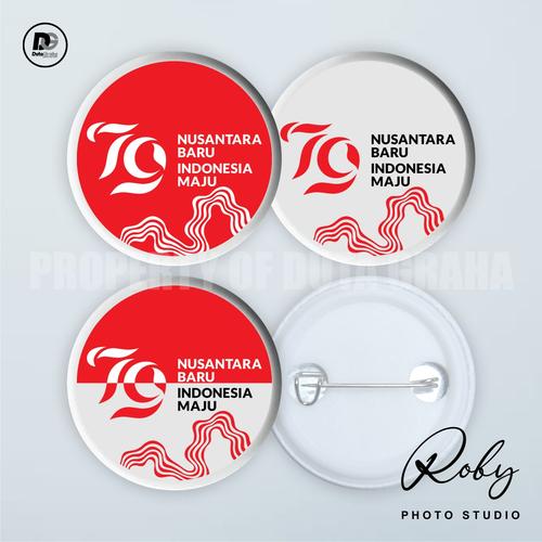 Jual [PIN PRESS] HUT KEMERDEKAAN RI Pin Button Bros HUT RI - PIN HUT RI ...