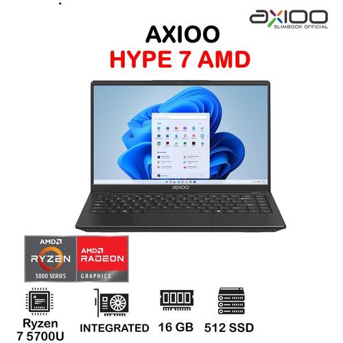 Jual LAPTOP AXIOO HYPE 7 AMD Ryzen 7 R7 5700U ram 16GB ssd 512GB 14 ...