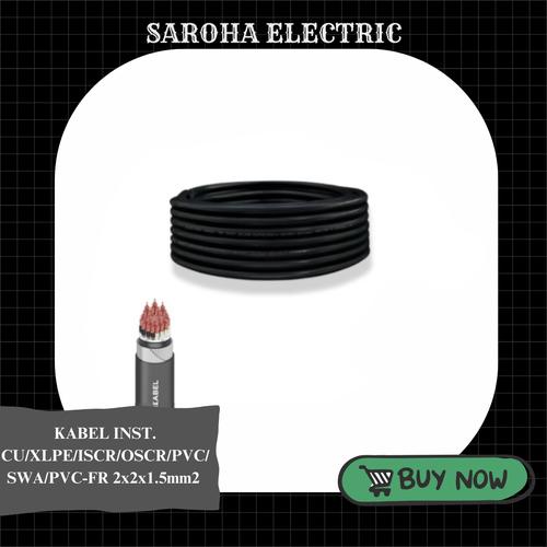 Jual KABEL INST. CU/XLPE/ISCR/OSCR/PVC/SWA/PVC-FR 2x2x1.5mm2 *FIRST ...