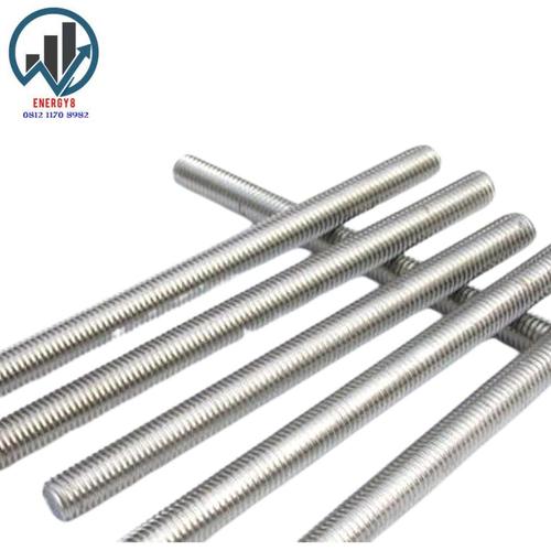 Jual BAUT BESI ULIR / LONG DRAT /BESI BAUT ULIR 8MM X 100 CM - Kota ...