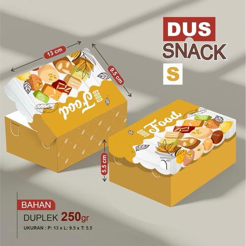 Jual Box Snack Kotak Jajanan Pasar Kardus Kue Cake Basah Ukuran 13x9x5 ...