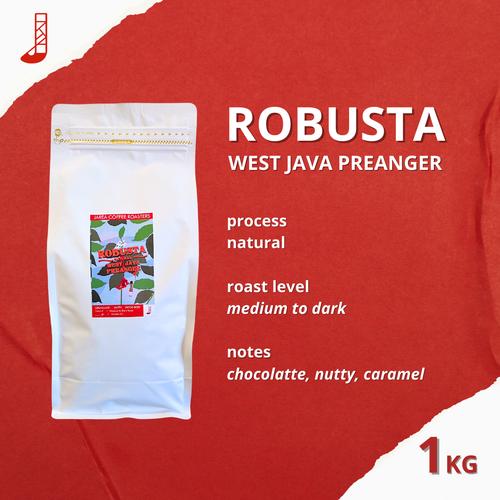 Promo Kopi Robusta Java Preanger 1kg | Premium Roasted Coffee - giling ...