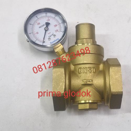 Jual PRV Valve Kuningan 2inch/pressure reducing Kuningan 2"/prv air ...