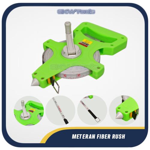 Jual Meteran Rol Tancap Fiber 30M, 50M, 100M | Meteran Tanah Gulung ...