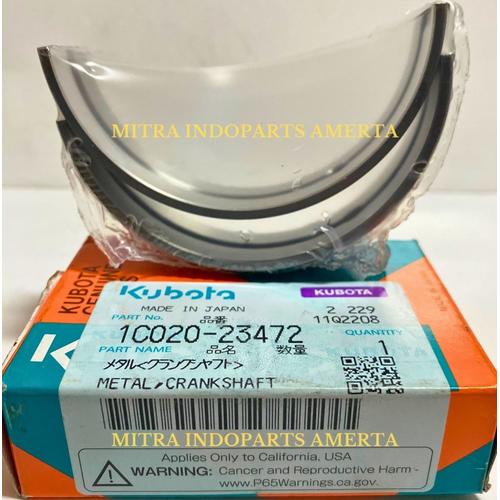 Jual METAL DUDUK/METAL CRANKSHAFT V3300 STD KUBOTA (1C020-23472 ...