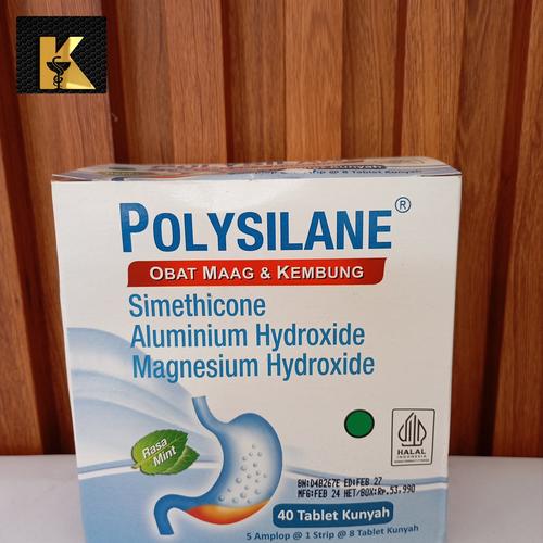 Jual POLYSILANE TAB/OBAT MAAG & KEMBUNG/HARGA PER TABLET - Kab. Cianjur ...