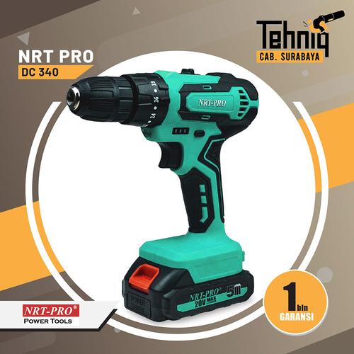 Jual NRT-PRO DC 340 SET MESIN BOR BETON BATERAI/CORDLESS DRIL - DC 340 ...