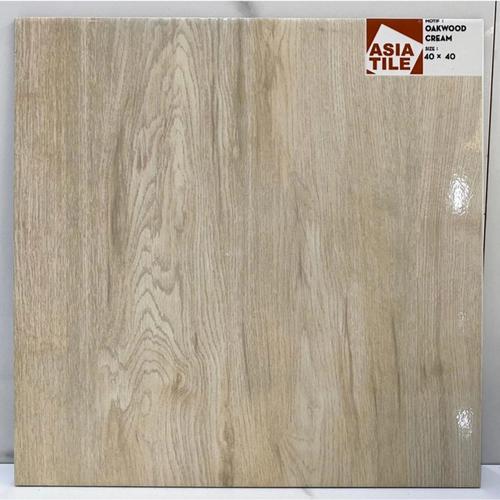 Jual Keramik Lantai Asia Tile OAKWOOD Series 40x40 cm - Brown - Kab ...