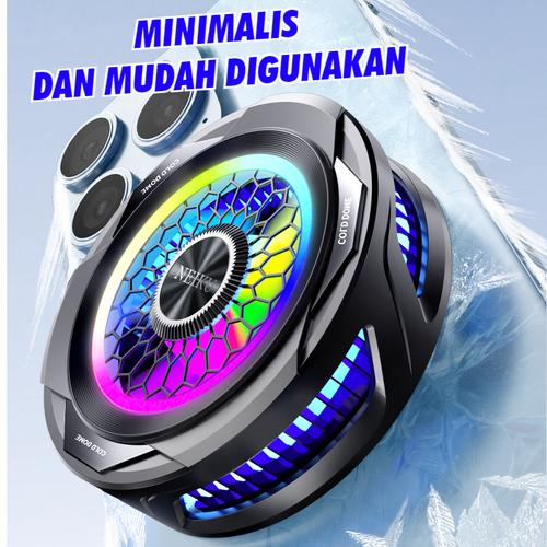 Jual NEIKU NK30 SEMICONDUCTOR MAGNETIC AND CLIP RGB PHONE COOLER ...