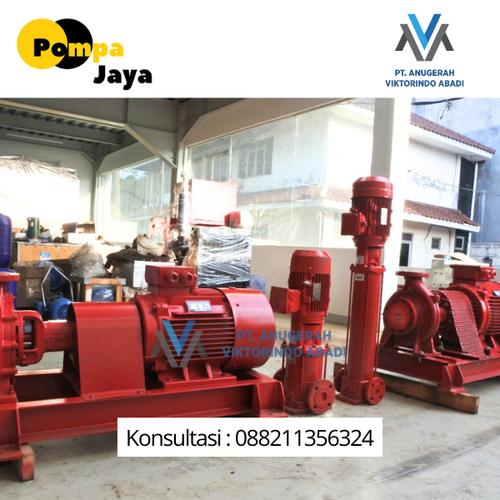 Jual Pompa Hydrant Elektrik 50x40 FSHA 92,5 GPM Tekanan 3,5 Bar Set ...