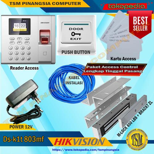 Jual Hikvision DS-K1T8003MF / DS-K1T 8003MF Fingerprint Access Control ...