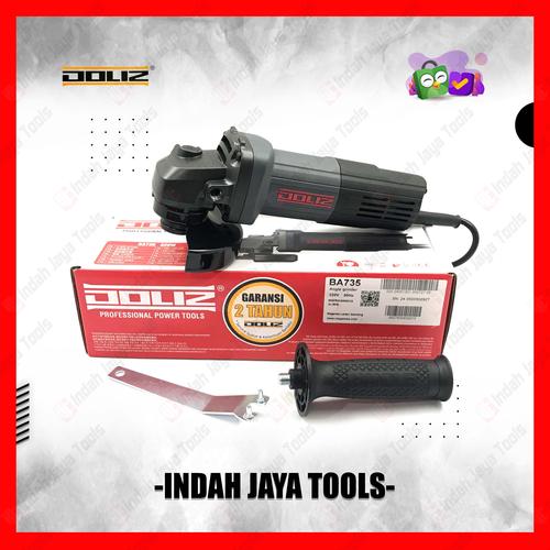 Jual DOLIZ BA735 Mesin Gerinda Tangan 4 Inch - Gurinda Angle Disc ...