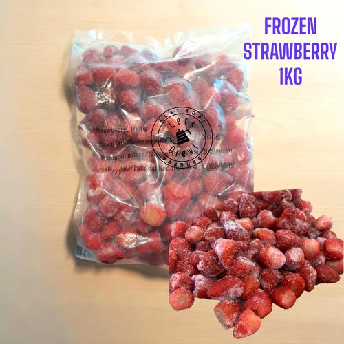 Jual Frozen Fruit 1kg / buah-buahan beku 1kg - STRAWBERRY - Kota ...