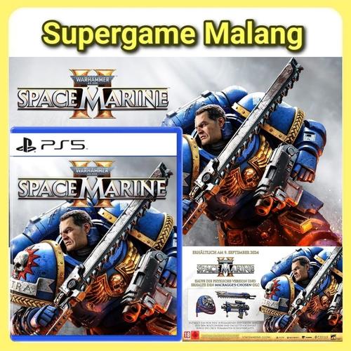 Promo Space Marine 2 PS5 Warhammer 40000 Space Marine II PS 5 War Hammer Cd Game Gaming Cicil 0% ...