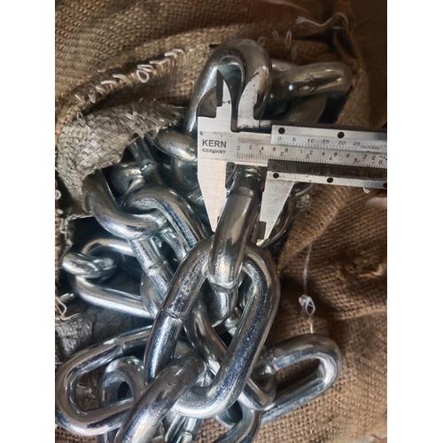 Jual Rantai Besi Galvanis 5/8" (16MM) / Rantai Kapal Galvanis 16 MM ...