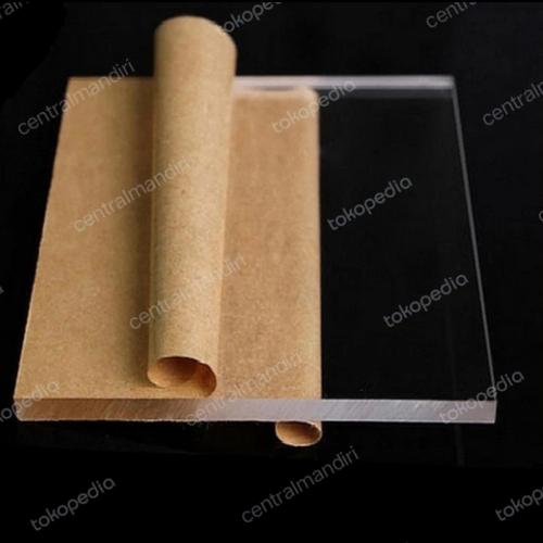 Jual acrylic bening lembaran / akrilik lembaran tebal 10mm 50cm x 50cm - Jakarta Barat ...
