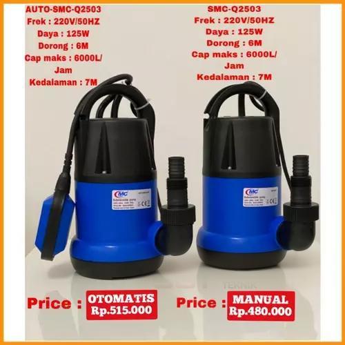 Jual Pompa Celup Kolam Ikan Koi 125Watt MC PUMP SMC-Q2503 - Jakarta ...