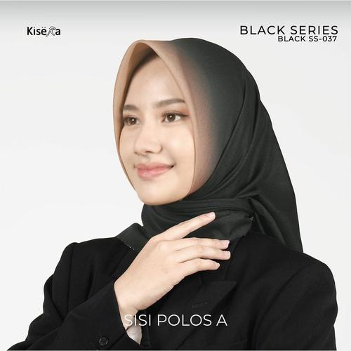 Jual KISERA Black ss 037 M : Jilbab Kerudung Dengan 3 Nuansa Warna, 2 ...