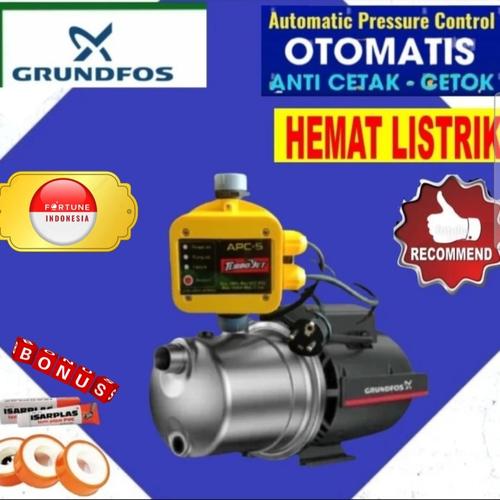 Jual Mesin pompa air semi jetpump GRUNDFOS JP 4-54 PTV Complet Set Otomatis Irit Listrik Non ...