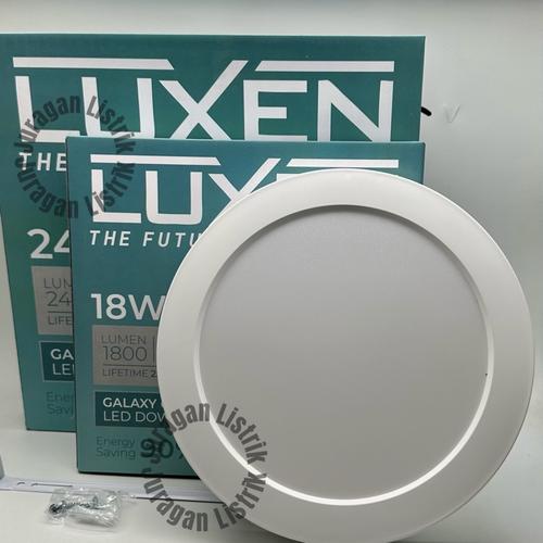 Jual LAMPU LED PANEL BULAT LUXEN 18W OUTBOW TIPE GALAXY - Jakarta Pusat ...