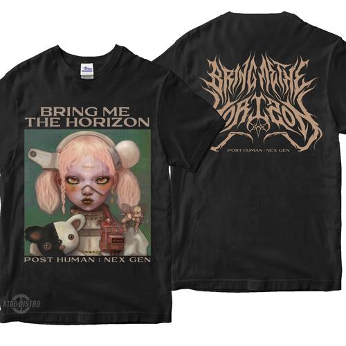 Jual Kaos BRING ME THE HORIZON NEX GEN POST HUMAN kaos band bmth oliver ...