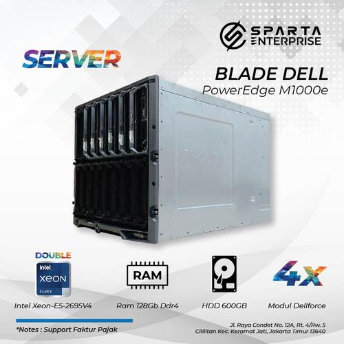 Jual Server Blade Dell PowerEdge M1000e Modul Blade Dell M630 X6 Modul ...