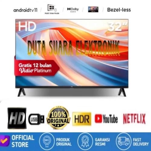 Promo TCL 32 Inch Smart TV - Android 11 - HD - Dolby Audio - Model ...