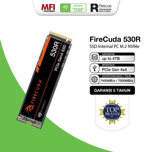 Promo Seagate FireCuda 530R / 530 Refresh SSD Internal M.2 NVMe PCIe ...