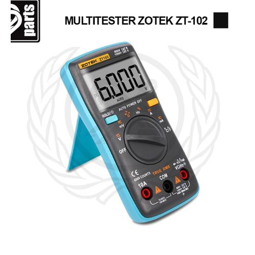 Jual Multitester Digital Zt102 Original / Avometer Digital Zotek Zt102 ...