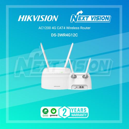 Jual DS-3WR4G12C - HIKVISION 4G LTE CAT4 WIRELESS ROUTER - Jakarta ...
