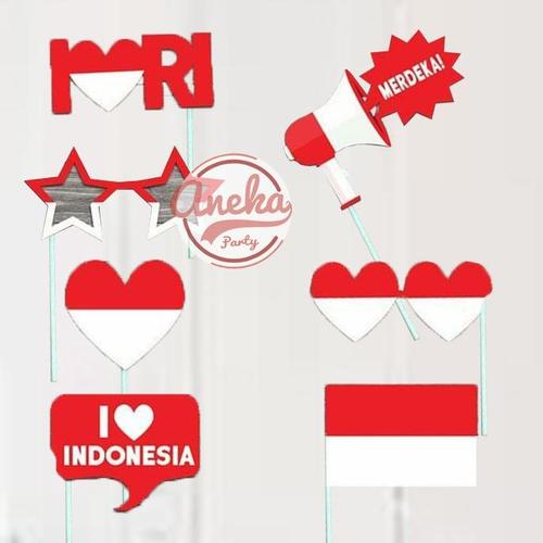 Jual -MURAH MERDEKA- fun props HUT RI / aksesoris poto boot 17 AGUSTUS ...