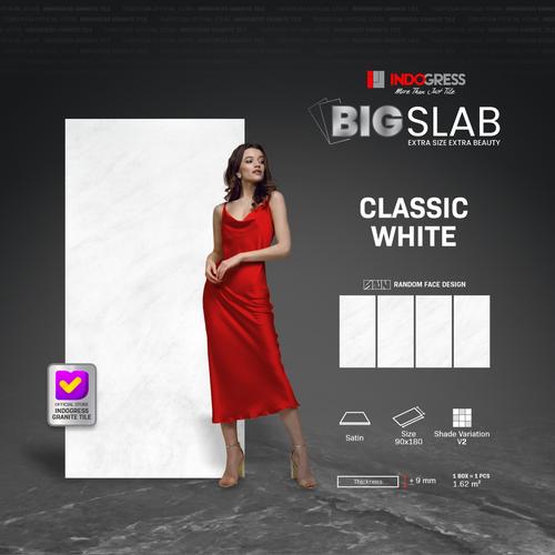 Jual Classic White - INDOGRESS Big Slab - 90x180 - Jakarta Pusat ...