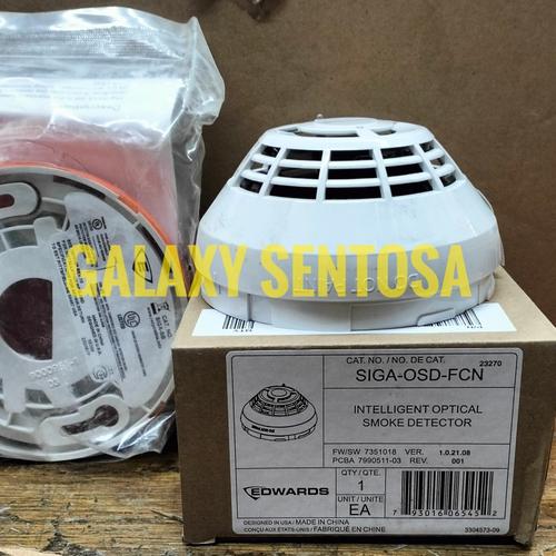 Jual INTELLIGENT OPTICAL SMOKE DETECTOR EDWARDS SIGA-OSD-FCN ...