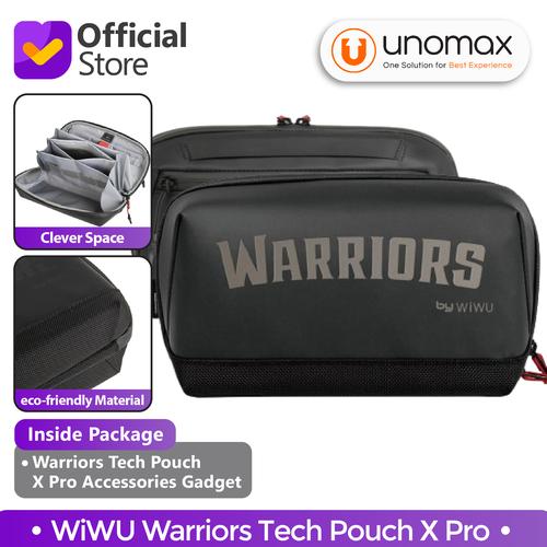 Promo Pouch WiWU Warriors Tech Pouch X Pro Accessories Gadget Storage Organizer - Black Cicil 0% ...