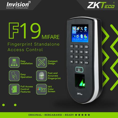 Jual Access Control ZKTeco F19 Mesin Fingerprint Standalone - Kota Semarang ...