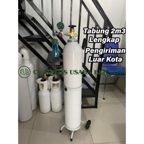 Jual Alat Pernafasan Tabung Oksigen 2M3 Lengkap (Pengiriman Luar Kota) - Jakarta Utara ...