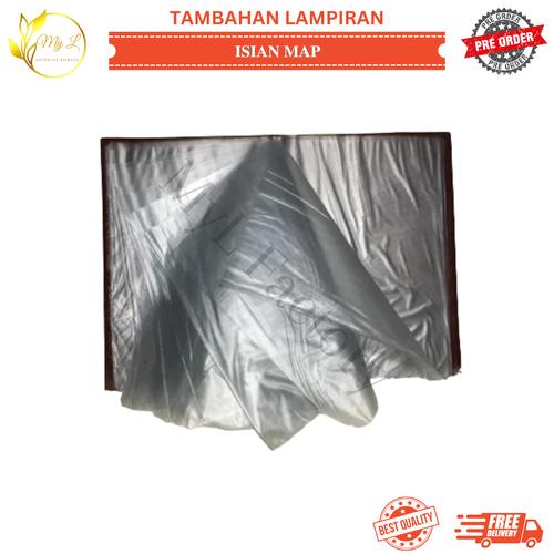 Jual Lampiran/Isian map ijazah Doff/Buram & Clear 0.06 - Doff, 4set ...