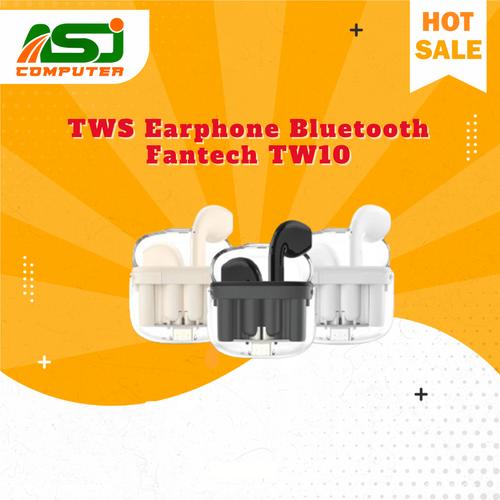 Jual FANTECH TWS Bluetooth Wireless Wave 10 TW10 Built- n Microphone ...