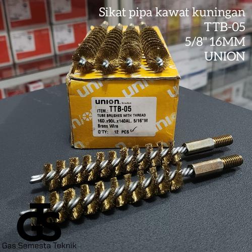 Jual SIKAT PIPA KAWAT KUNINGAN TTB-05 5/8" 16MM UNION - Kota Bekasi - Gas Semesta Teknik | Tokopedia