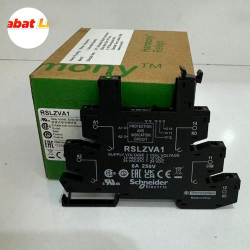 Jual SOCKET RELAY RSLZVA1 + RELAY RSL1AB4BD 24VDC SCHNEIDER - Jakarta ...