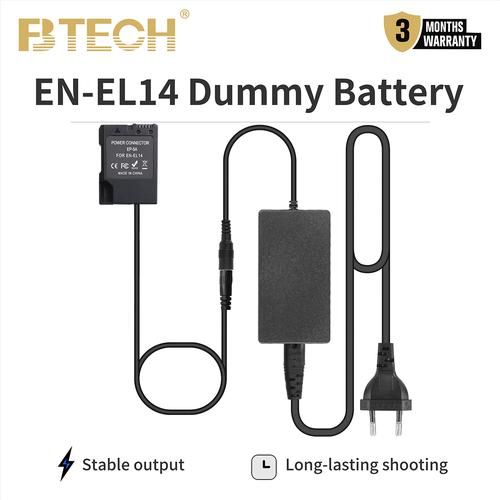 Promo FB EN EL14 Dummy Battery for Nikon D5300 D3200 D3300 D3400 D3100 ...