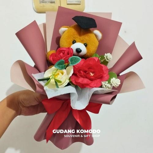 Jual Buket Bunga / Buket Wisuda / Buket Boneka Wisuda / Bucket Bunga ...